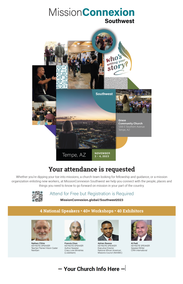 Church Partner Portal - Southwest - MissionConnexion